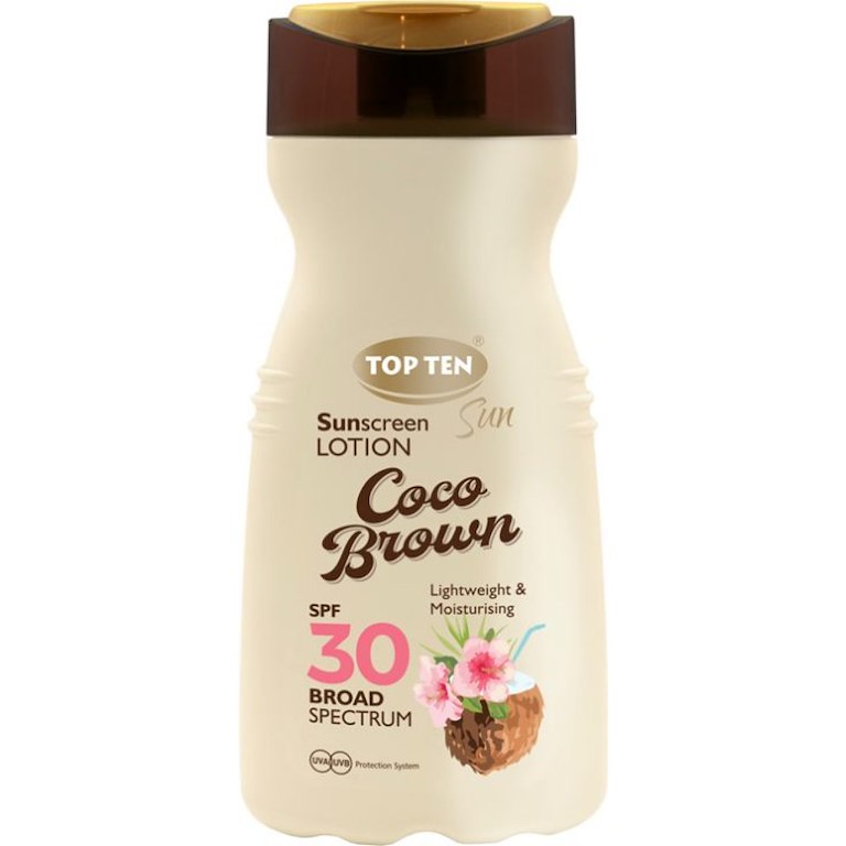 Top Ten Sun Coco Brown losion spf 30 200ml