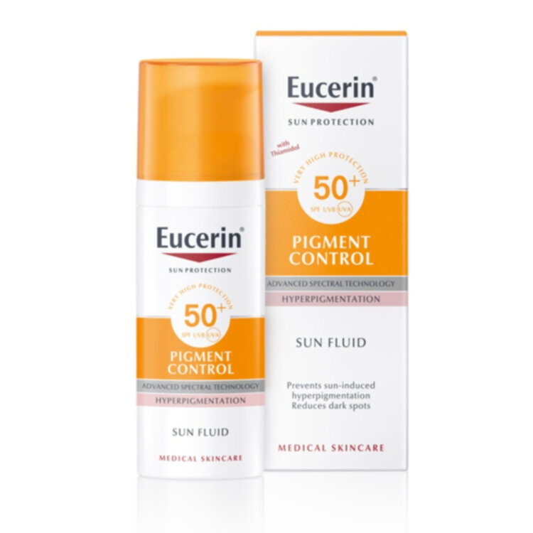 Eucerin sun pigment control fluid za zaštitu od sunca spf50 50 ml