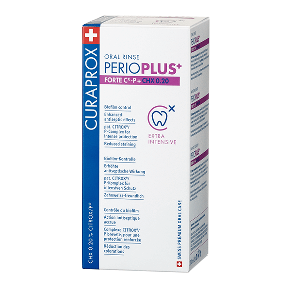 CURAPROX Perio plus+ forte tečnost 200ml