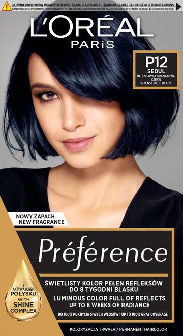 Loreal Preference farba za kosu P12