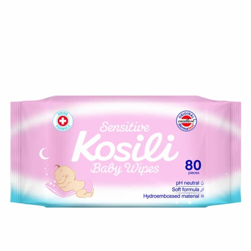 Kosili baby vlažne maramice a80 roze