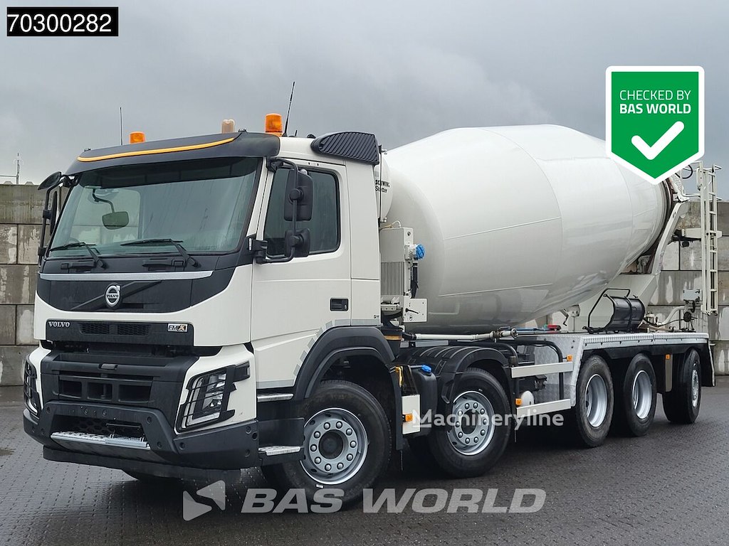 Volvo FMX 460 10X4 NL-Truck 15m3 Stetter AM 15 FHC BL Mixer Lift+Steer kamion s mešalicom za beton