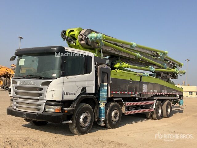 Prodaje se Scania P420 pumpu za beton na aukciji