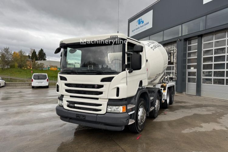 Scania P450 8x4 Stetter 9m3 kamion s mešalicom za beton