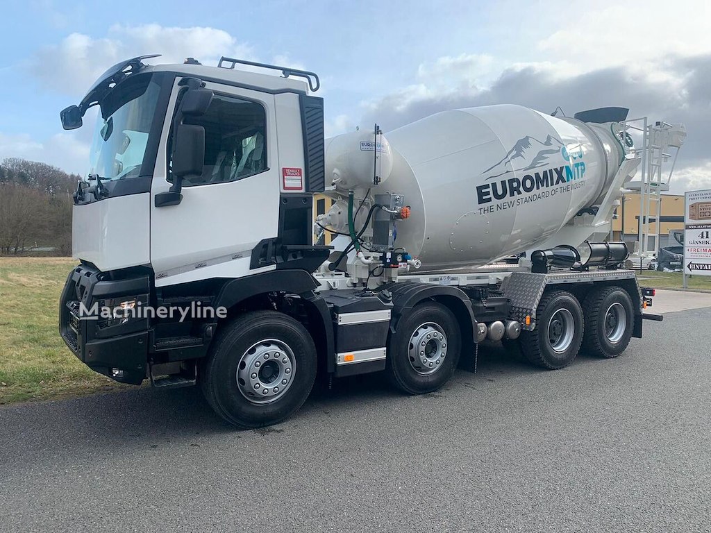 Novi Renault K480 8X4 EuromixMTP EM 10 L kamion s mešalicom za beton