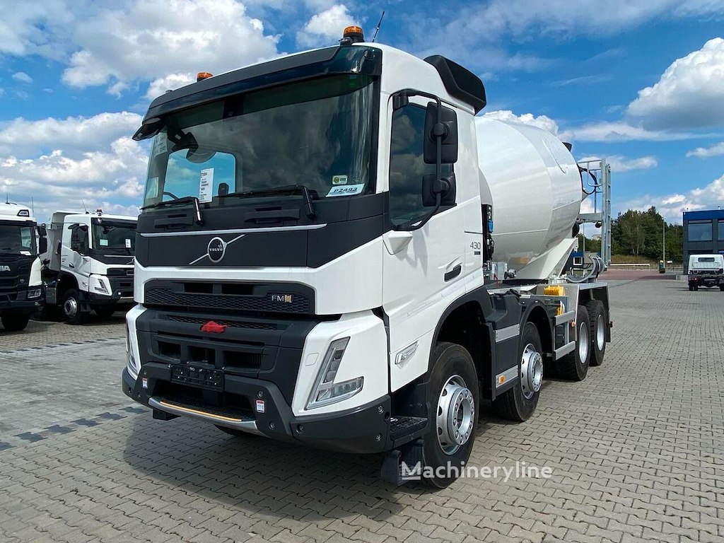 Novi Volvo FMX 430 8X4 FML 9 M3 kamion s mešalicom za beton