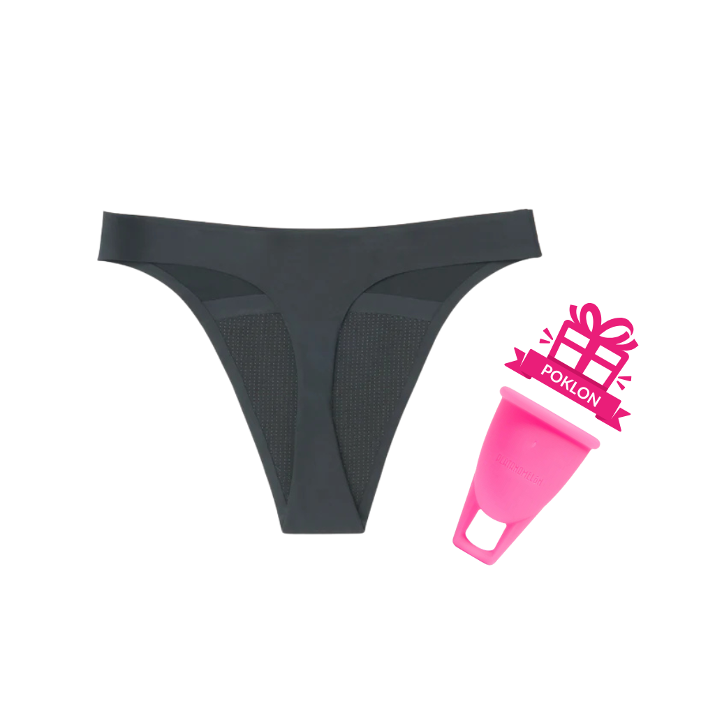 Menstrualne XS Tanga Comfy gaćice + Greta gratis