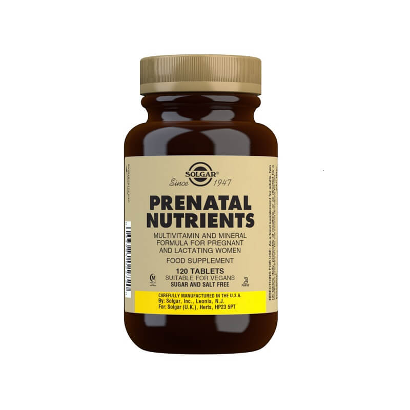 SOLGAR PRENATAL 120 TABLETA