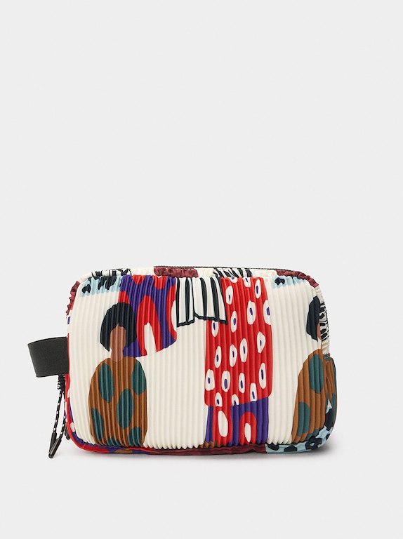 PRINTED NYLON TOILETRY BAG