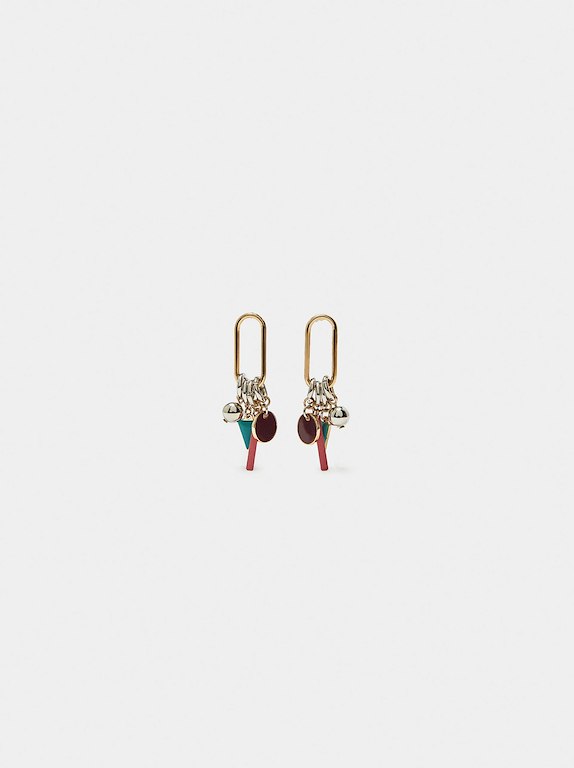 EARRINGS WITH GEOMETRIC DETAILS