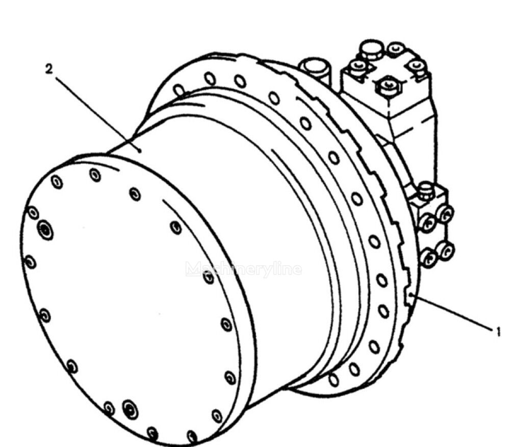 Kobelco YN15V00003F2 krajnji pogon za Kobelco SK200 SK200acera SK200V građevinske mašine