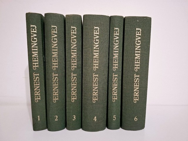Ernest Hemingvej komplet 1-6