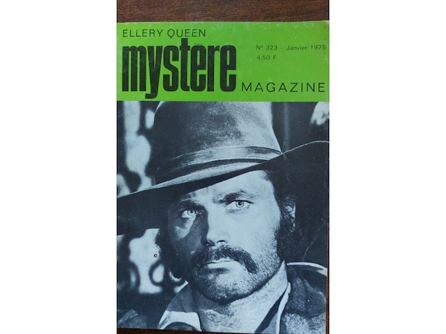 Mystere magazine Ellery Queen