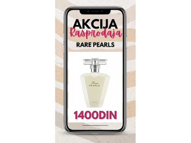 * AVON - Rare Pearls EDP 50ML *