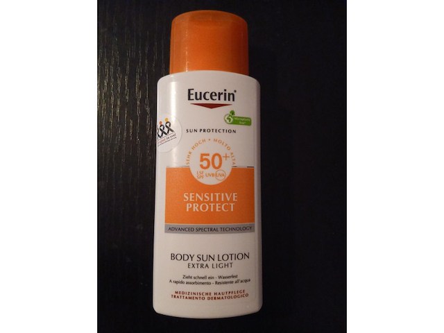 Eucerin Sun sensitiv losion SPF50+ 150ml