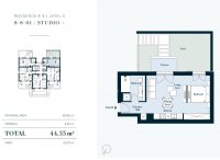 Luštica Bay, studio sa baštom, oaza mira ID#3968