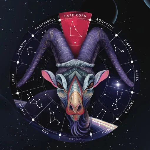 Drvena Zodijak Slagalica - Jarac