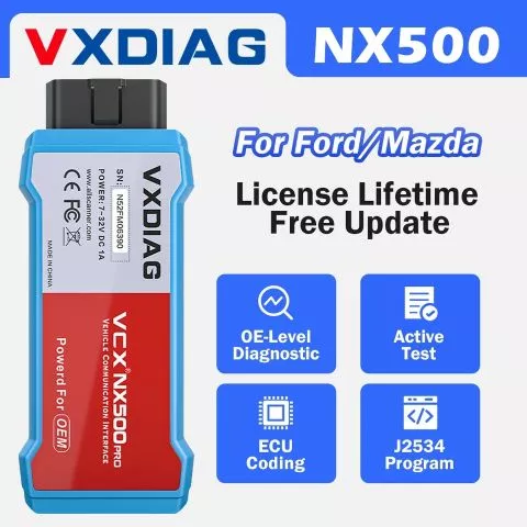 NOVO- VXDIAG VCX Nano NX500 Pro WiFi za Ford Mazdu