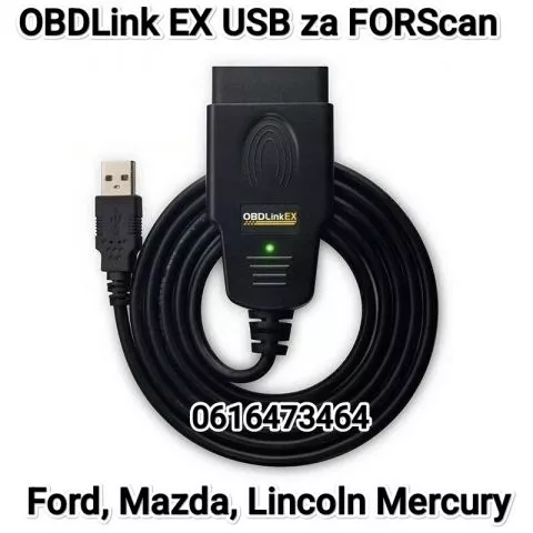 NOVO - OBDLink EX OBD2 USB OBDwiz MultiECUScan / ForScan