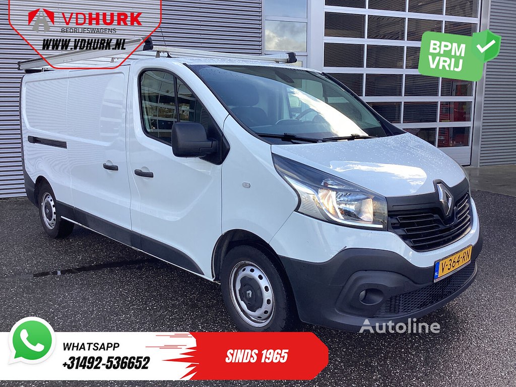Renault Trafic 1.6 dCi 120 pk L2 BPM VRIJ! NL Auto/ 3 Pers./ Imperiaal/ minibus furgon
