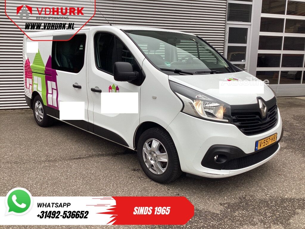 Renault Trafic 1.6 dCi 120 pk L2 DC Dubbel Cabine EXPORT APK 5-2026/ NL minibus furgon