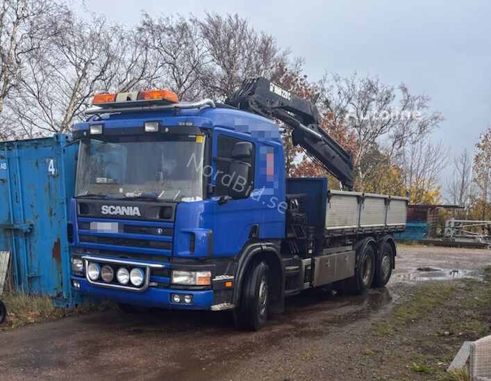 Scania P 380 *6x2 *dumper + HIAB 220C *14m *Euro 3 kiper