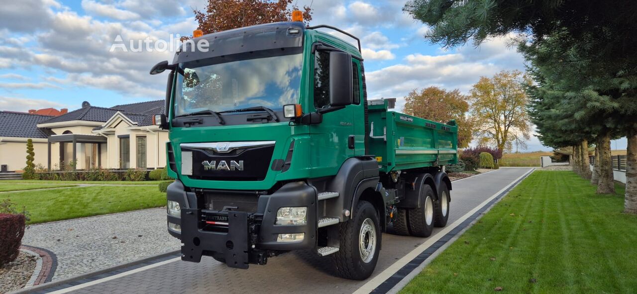 MAN TGS 26.480 / 2016 / HYDROBURTA / 6X4 / PRZEB TYLKO 261 TYS - SUP kiper