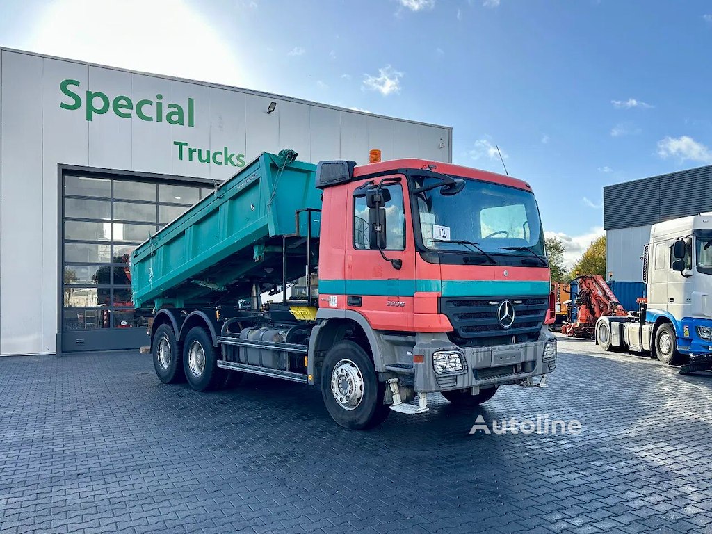 Mercedes-Benz Actros 3336 6x4 / Meiller 3 way kipper / Bordmatic kiper