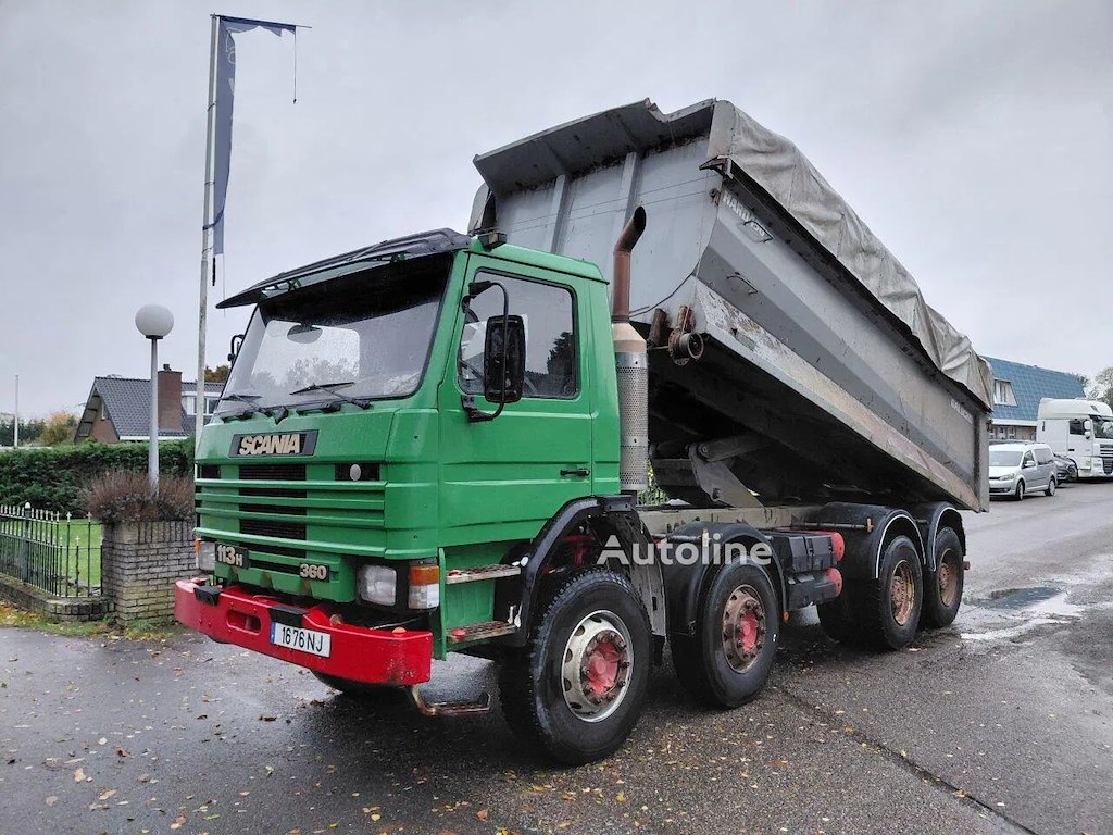 Scania P113-360 8x4 Kipper Steel Suspension kiper