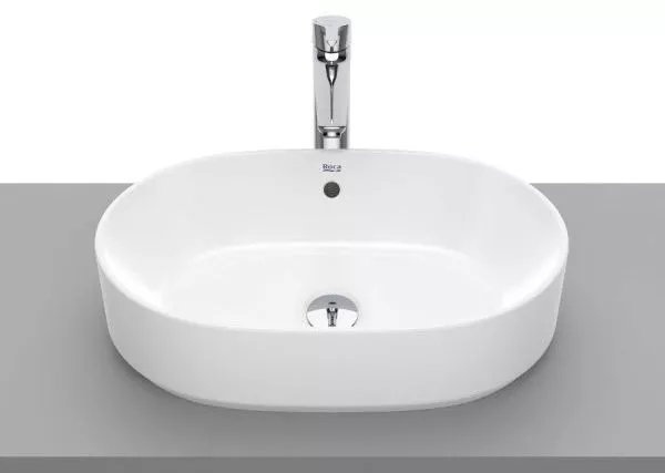 LAVABO NADGRADNI GAP 55X39CM ROCA