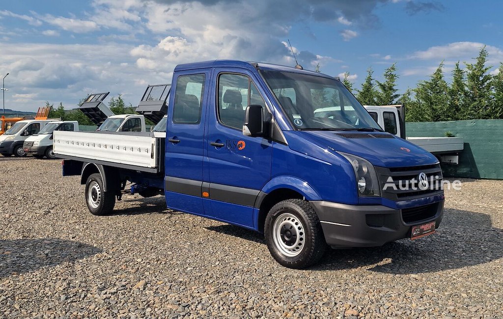 Volkswagen crafter doka maxi 3.5m, facelift, 2.0 tdi, 161 cp, manual, Euro kamion s ravnom platformom < 3.5t