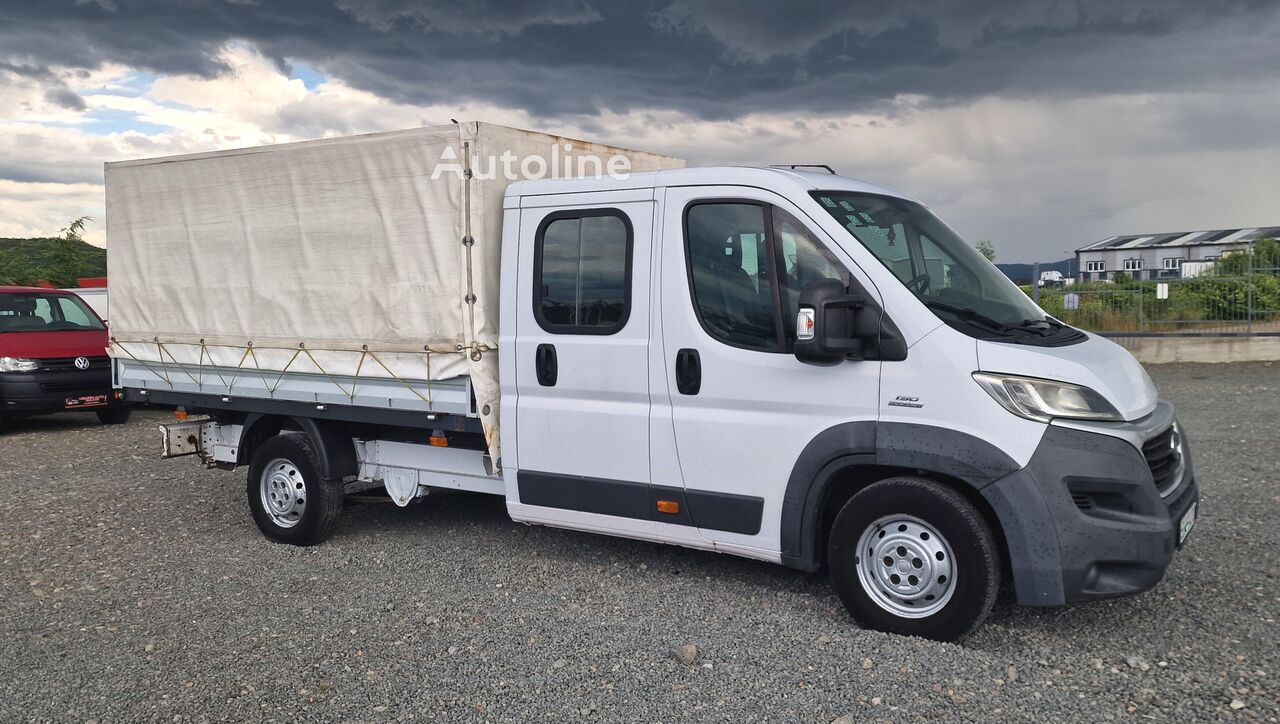 Fiat DUCATO Pickup, 2.3 diesel, A/C, 2015 kamion s ceradom < 3.5t