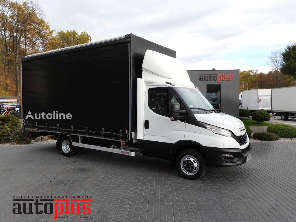IVECO DAILY 50C17 PLANDEKA 10 PALET TEMPOMAT PNEUMATYKA BLIŹNIACZE KOŁ kamion s ceradom < 3.5t