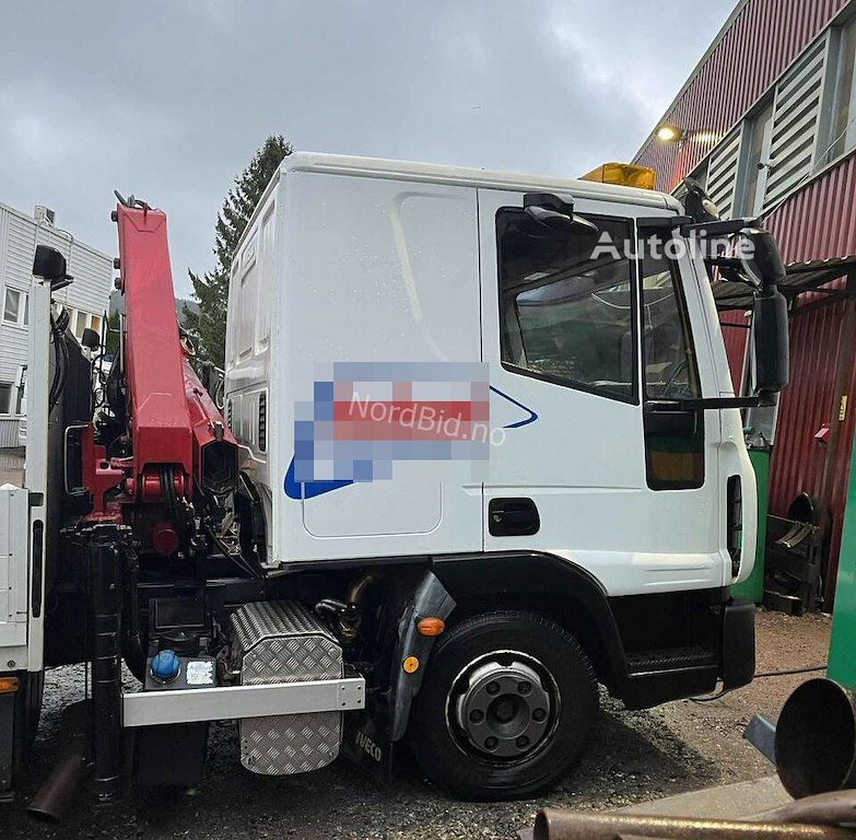 IVECO 75E18 *HMF 535 *BED 6m *MANUAL *STEEL/STEEL kamion s ravnom platformom