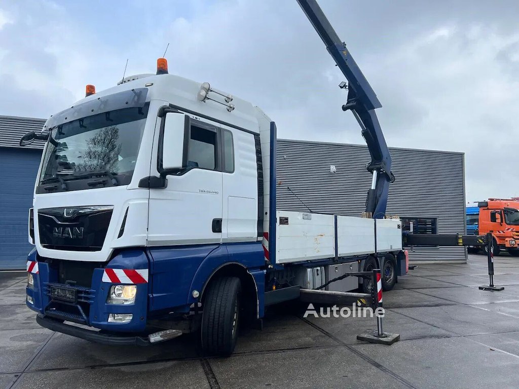 MAN TGX 26.440 6x2/2 kamion s ravnom platformom