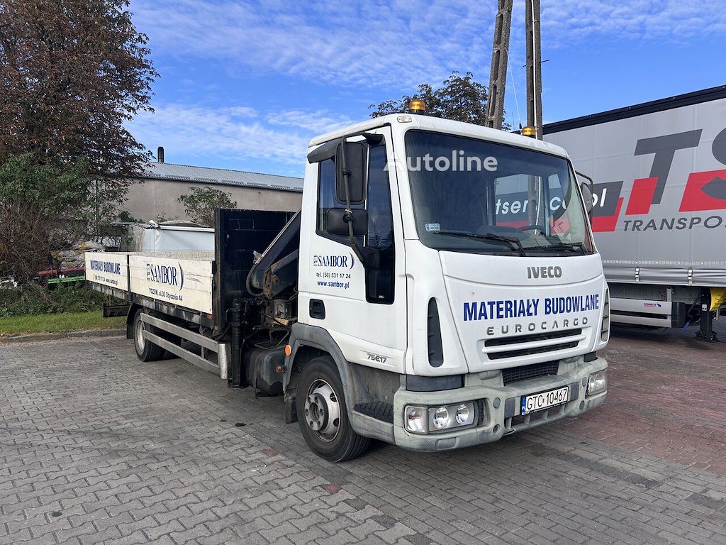 IVECO Eurocargo 75E17 kamion s ravnom platformom