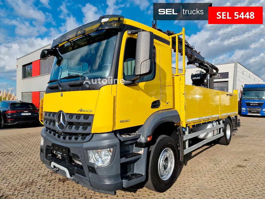 Mercedes-Benz Arocs 1830 LKW Atlas 105.2 - A2L kamion s ravnom platformom
