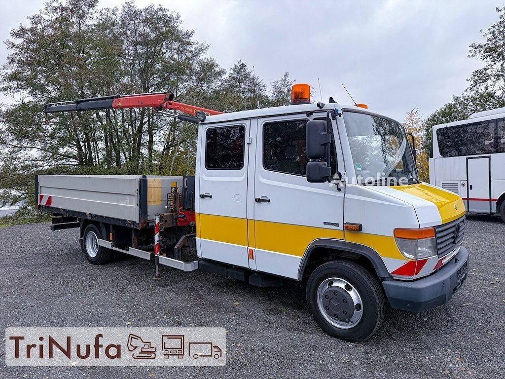 Mercedes-Benz Vario 816 D | DoKa | Pritsche | Kran PK 4200 | kamion s ravnom platformom