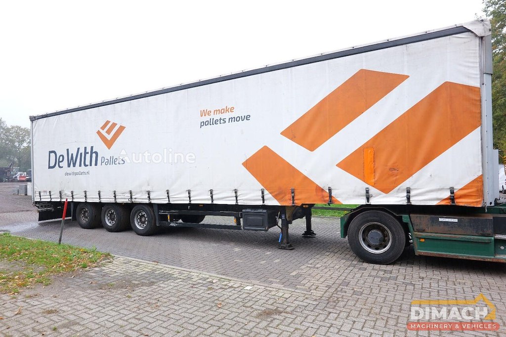 Schmitz Cargobull SCS24/L-13.62 MB Curtainsider trailer mega sliding roof SAF axle poluprikolica sa kliznom ceradom