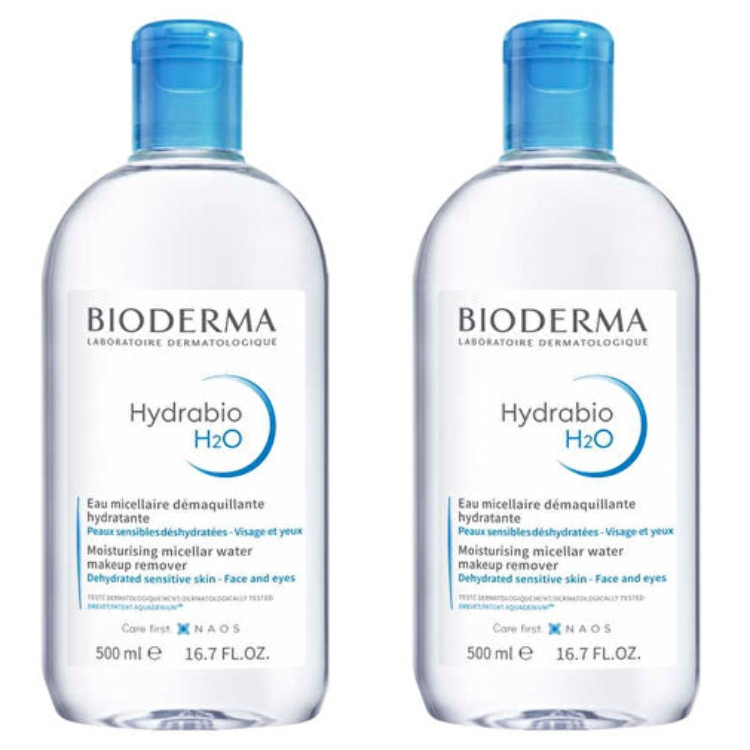 Bioderma Hydrabio micelarni rastvor 500ml+500ml
