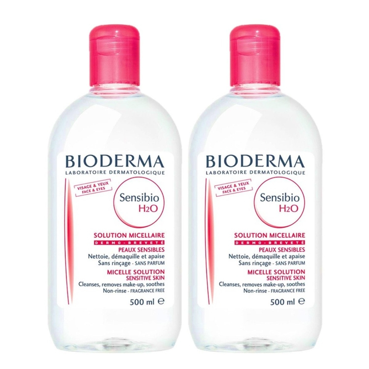 Bioderma Sensibio micelarni rastvor 500ml+500ml