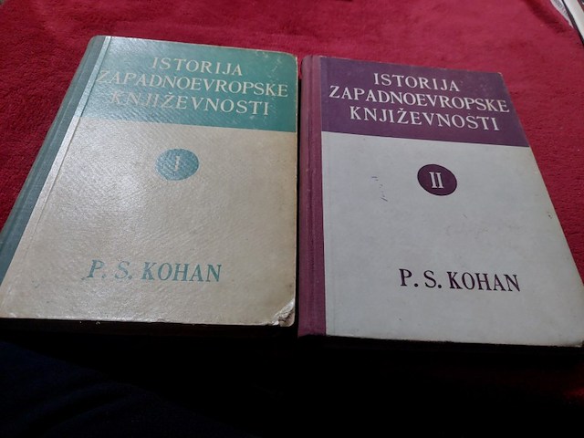 Istorija zapadnoevropske književnosti I-II Kohan