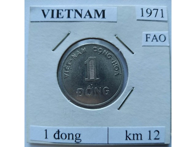VIETNAM 1 đong 1971