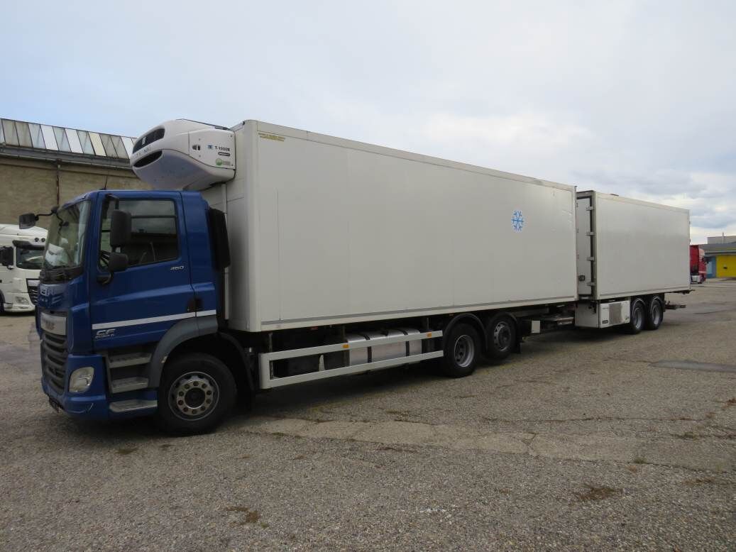 DAF CF 460 kamion hladnjača + prikolica hladnjača