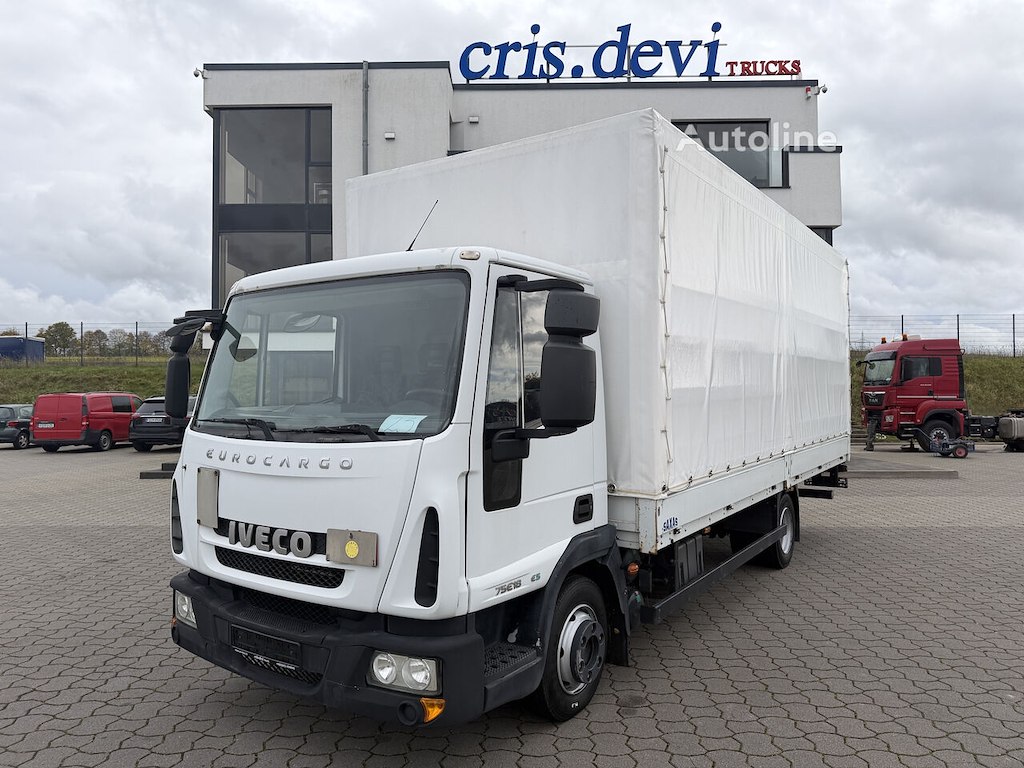 IVECO 75 E 180 4x2 LBW kamion s ceradom
