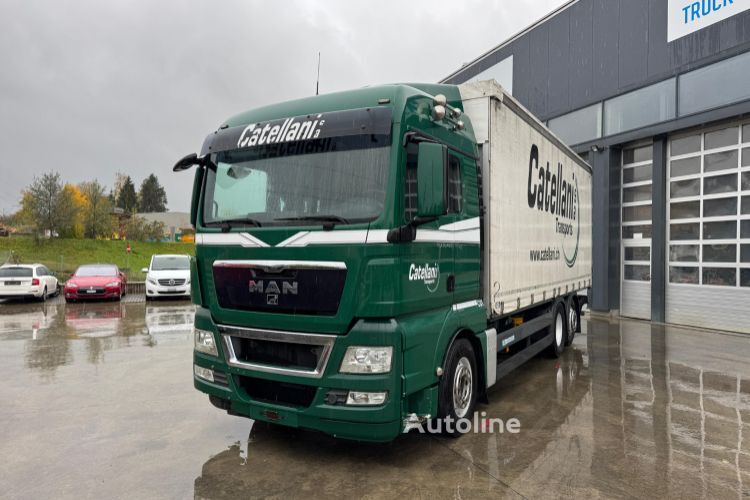 MAN TGX 26.480 6x2 kamion s ceradom