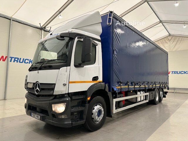 Mercedes-Benz Antos 6x2 Rear Lift Day Cab Curtainsider kamion sa klizna zavesa cerada