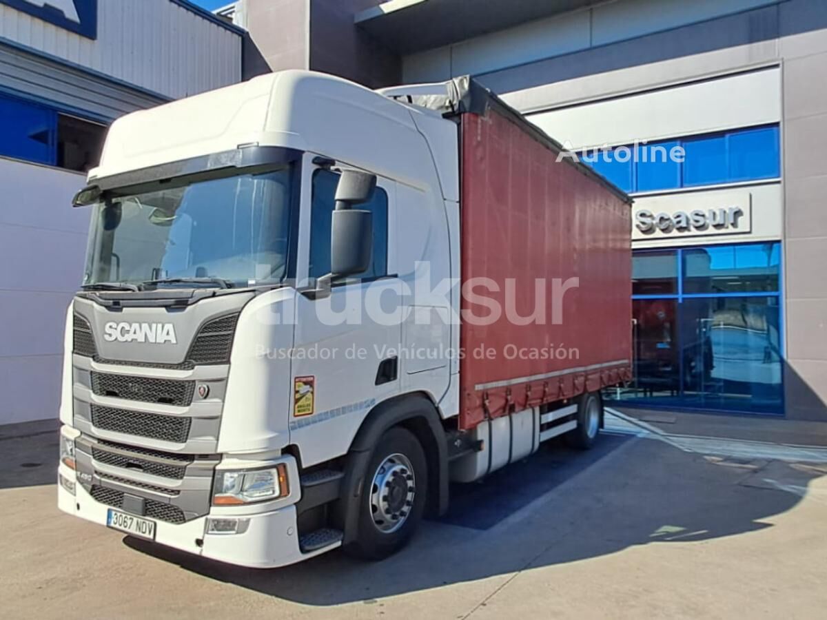 Scania R450.18 kamion sa klizna zavesa cerada
