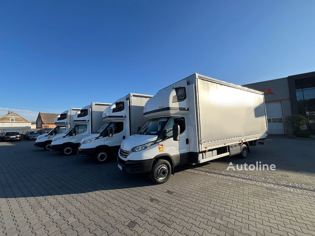 IVECO Daily 72C18 70C18 CURTAINE TILT+LIFT 1.HAND LED FULL OPTION kamion sa klizna zavesa cerada