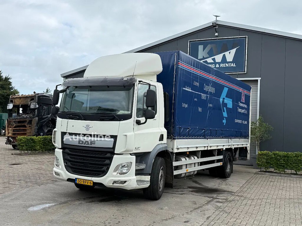 DAF CF 250 CF 250 met huif laadbak kamion sa klizna zavesa cerada
